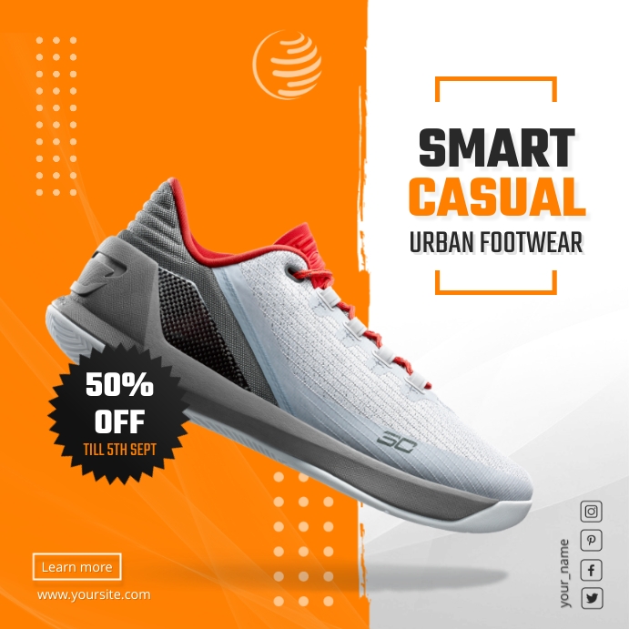 Smart casual wear Template | PosterMyWall