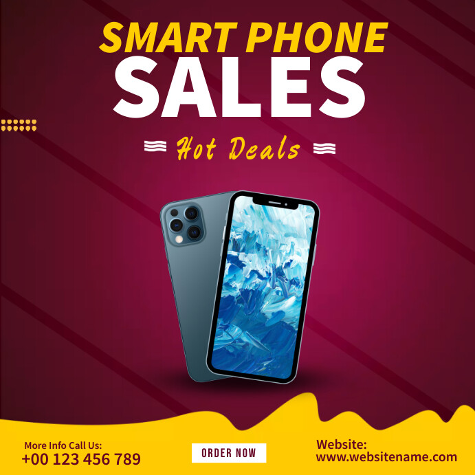 Copy of Smart Phone Sales | PosterMyWall