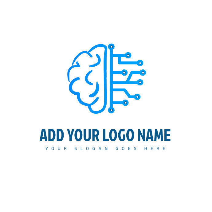 Smart tech logo/digital brain logo/neuro clinic logo/ai startup logo/bain tech logo Template ...