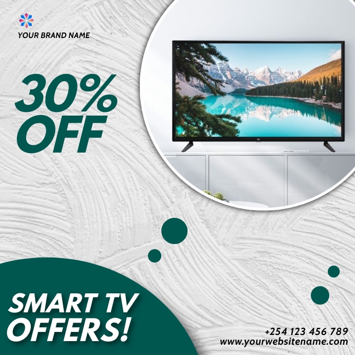 smart tv electronics gadgets appliances flyer Template | PosterMyWall