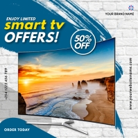 smart tv electronics gadgets appliances flyer Template | PosterMyWall
