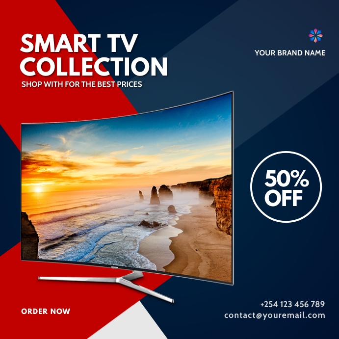 smart tv electronics gadgets appliances flyer Template | PosterMyWall