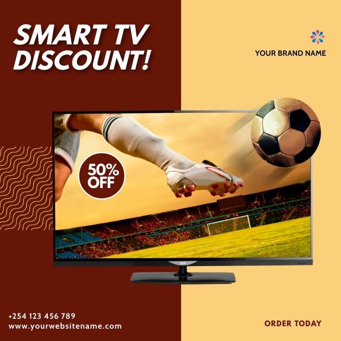 Copy of smart tv electronics gadgets appliances flyer | PosterMyWall