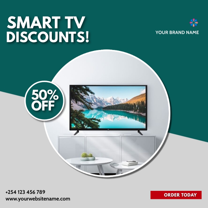 Copy of smart tv electronics gadgets appliances flyer | PosterMyWall
