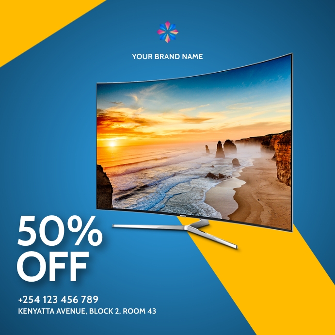 smart tv electronics gadgets appliances flyer Template | PosterMyWall