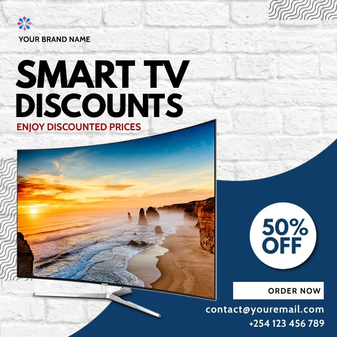 smart tv electronics gadgets appliances flyer Template | PosterMyWall