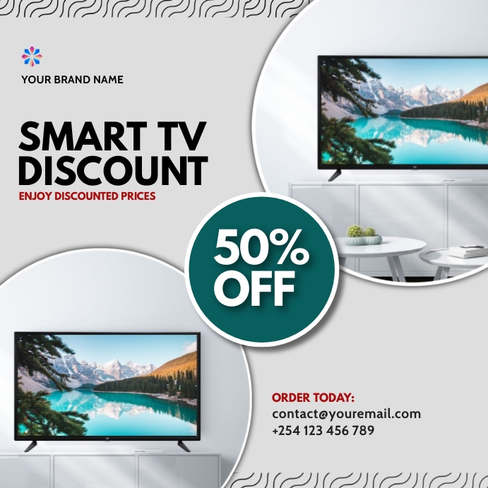 smart tv electronics gadgets appliances flyer Template | PosterMyWall
