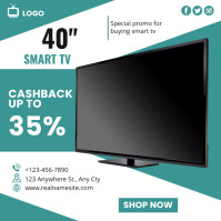 Smart Tv Promo Instagram Post Template | PosterMyWall