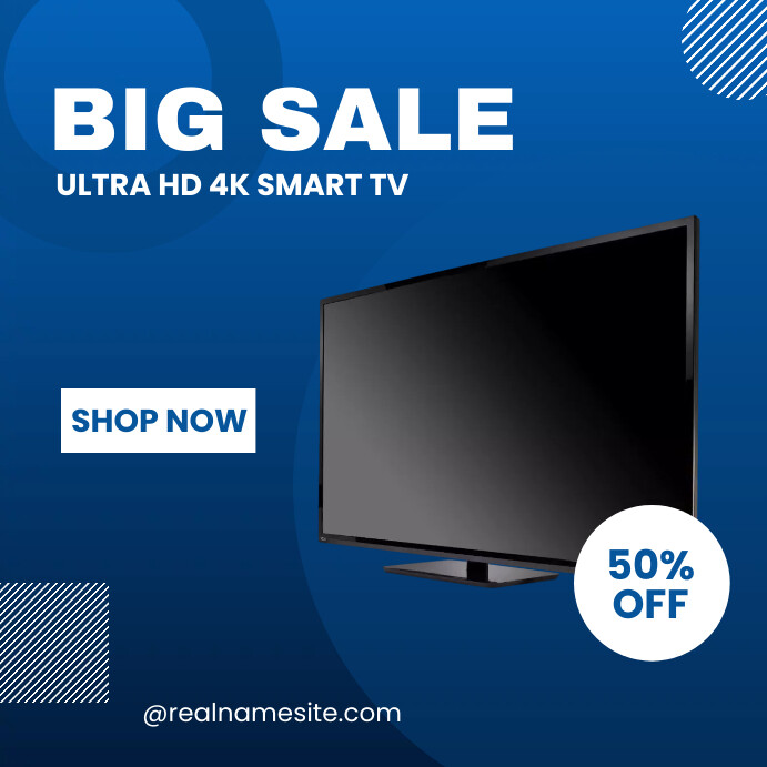 Plantilla de Smart Tv Promo Instagram Post | PosterMyWall