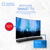 smart tv sale Template | PosterMyWall