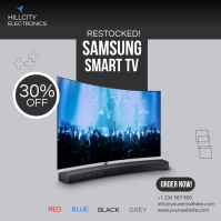 smart tv sale Template | PosterMyWall