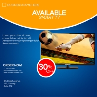 smart tv sale Template | PosterMyWall