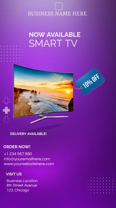smart tv sale flyer Template | PosterMyWall