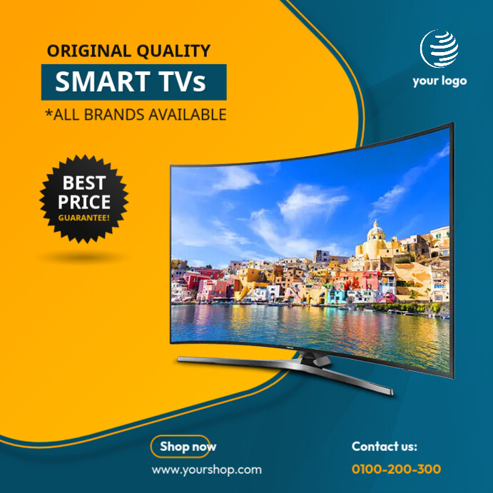 Smart TVs Template | PosterMyWall