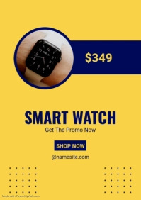 Smart Watch A4 Template | PosterMyWall