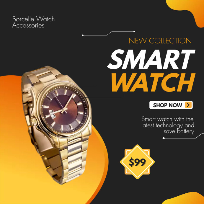 SMART WATCH SALE FLYERS Template | PosterMyWall