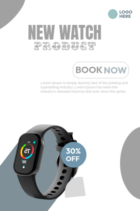 Smart watch sale template | PosterMyWall