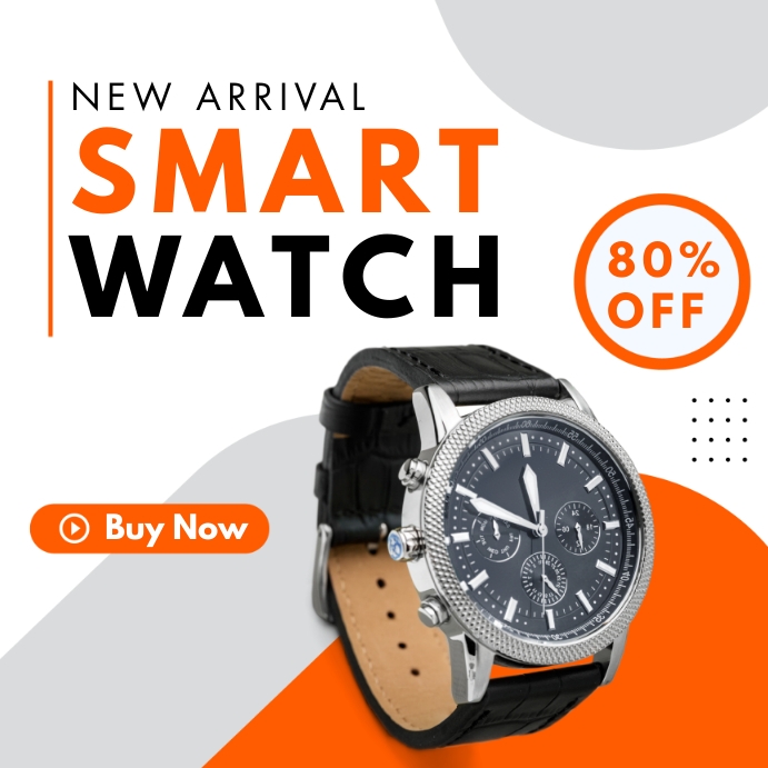 Smart watch sales Template | PosterMyWall