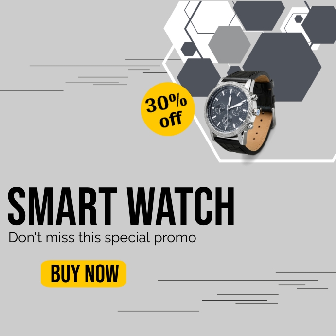 Copy of Smart Watches | PosterMyWall