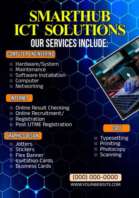 Copy of Smarthub Ict Solutions Flyer | PosterMyWall
