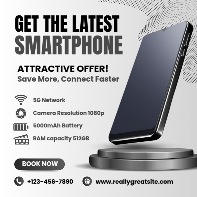 Smartphone Flyer Ads Template | PosterMyWall