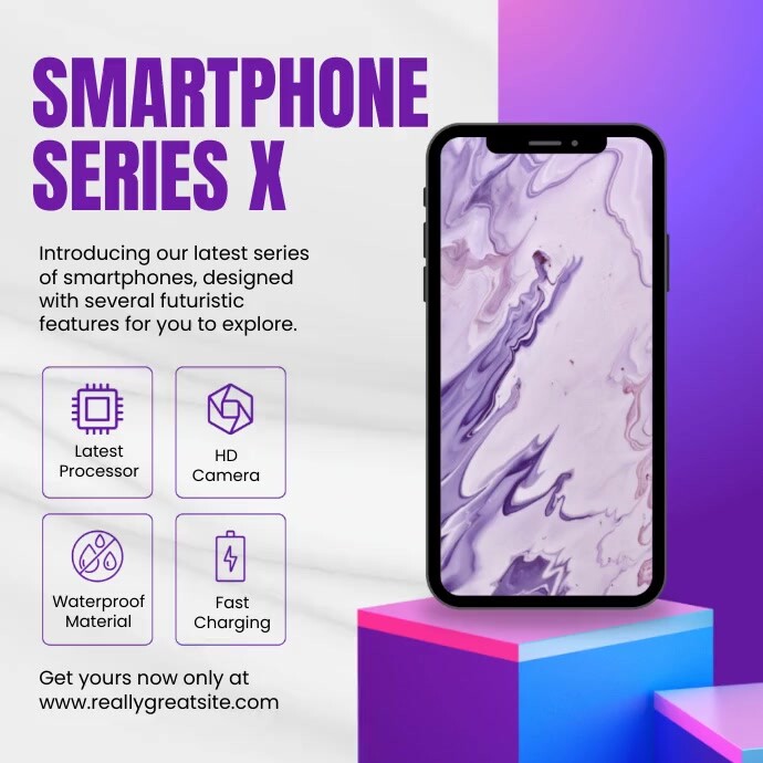 Copy of Smartphone Series X | PosterMyWall