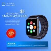 smartwatch sale Template | PosterMyWall
