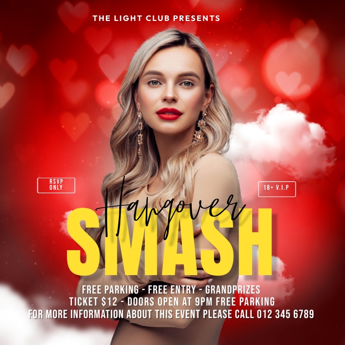 Smash Party Ads Template | PosterMyWall