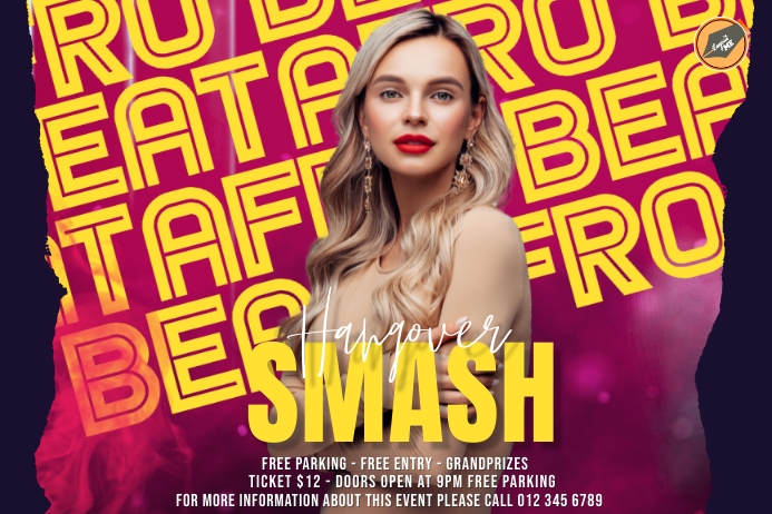Smash Party Template | PosterMyWall