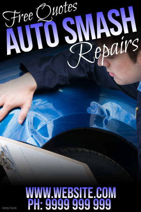 Smash Repairs Template | PosterMyWall