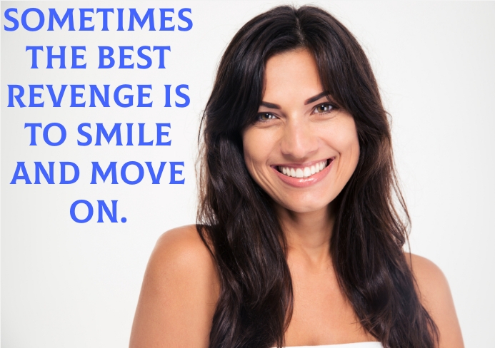 SMILE AND MOVE ON QUOTE TEMPLATE | PosterMyWall