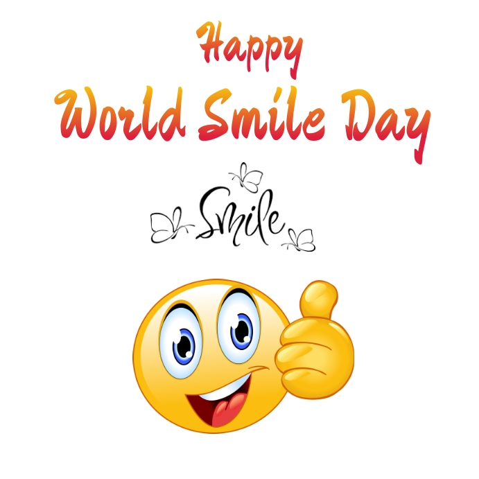 Smile Day Template | PosterMyWall
