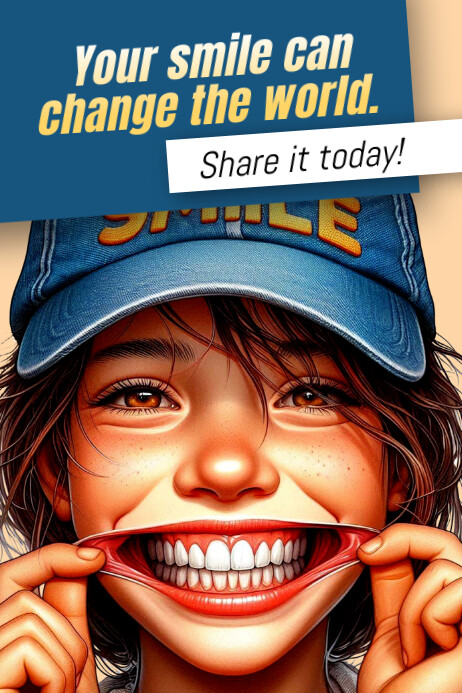 Smile Template | PosterMyWall