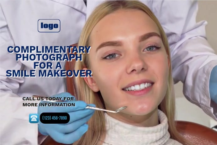 Plantilla de smile makeover video | PosterMyWall