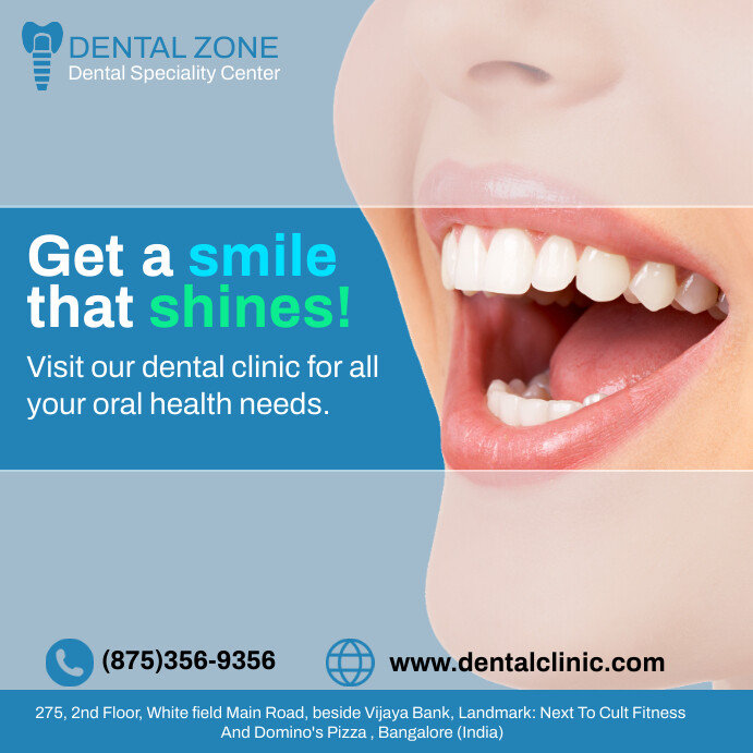 Smile that Shines Ads Template | PosterMyWall