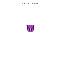 smiling with horns emoji Album Cover Template | PosterMyWall