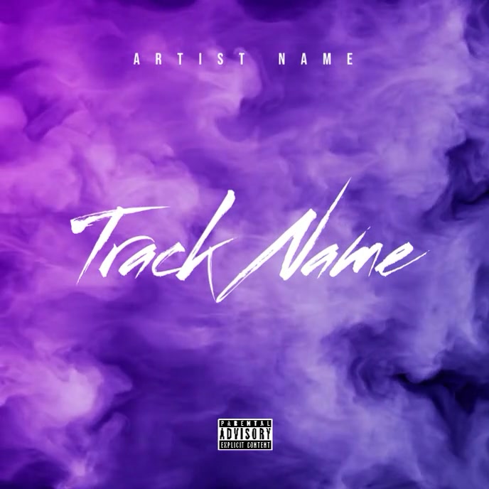 Smoke album cover Template | PosterMyWall