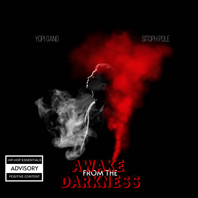 Smoke darkness music album cover Template | PosterMyWall