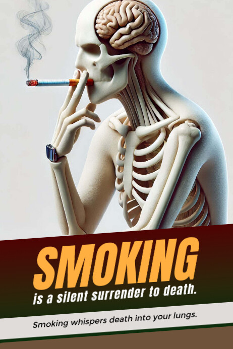 Smoking Template | PosterMyWall