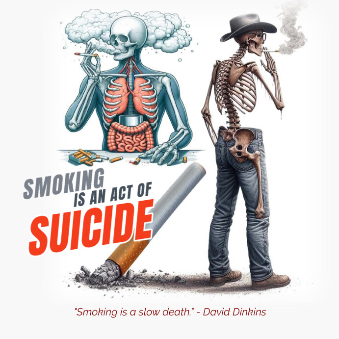 Smoking Template | PosterMyWall