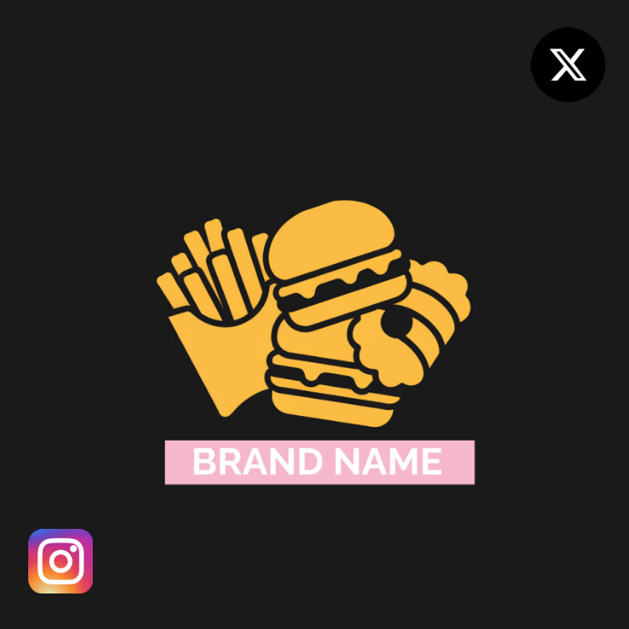 Snack bar Logo Template | PosterMyWall