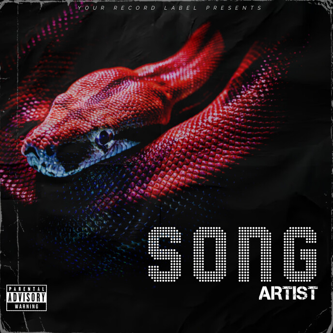 Copy of Snake Album Cover | PosterMyWall