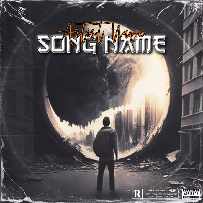 Plantilla de Snake Album Cover music art trap mixtape rap | PosterMyWall