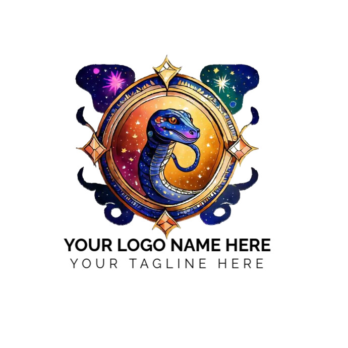 snake logo Template | PosterMyWall