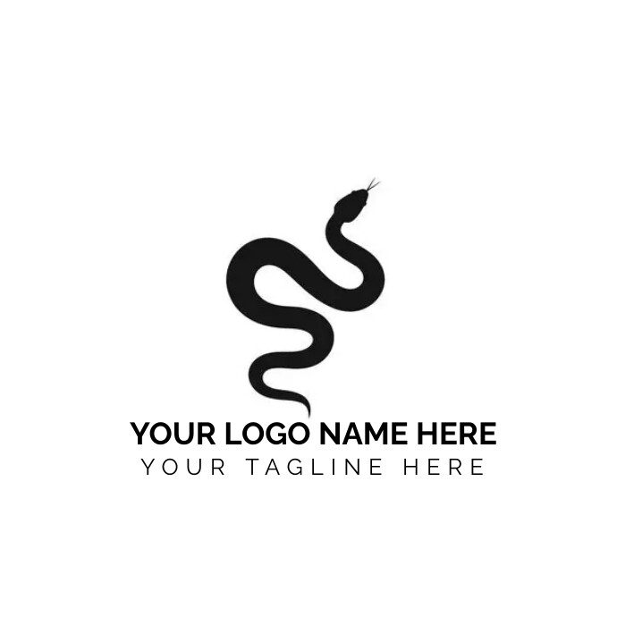 snake logo Template | PosterMyWall