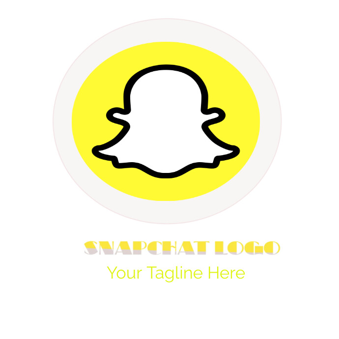 Snapchat Logo Design Logo Design Template PosterMyWall Snapchat Logo Design Logo Design Template PosterMyWall