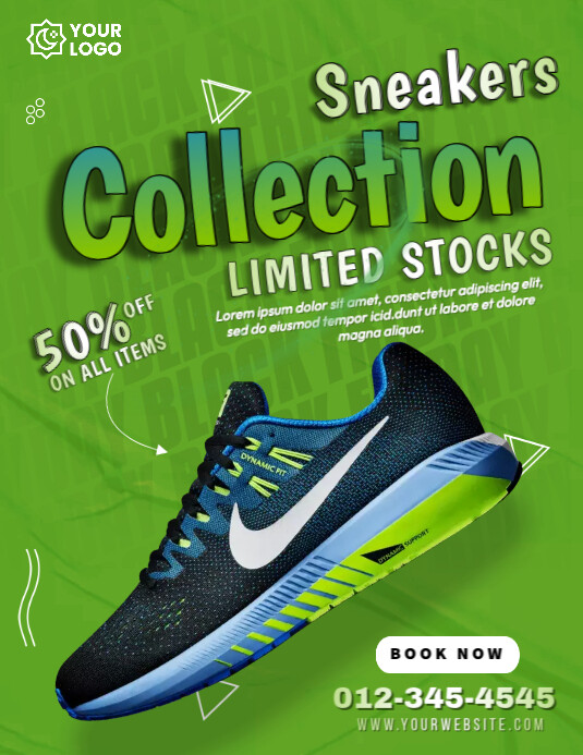 Sneaker's Collection Ads Template | PosterMyWall