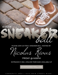 60+ sneaker ball flyer Customizable Design Templates | PosterMyWall