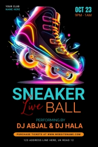 Sneaker Ball Poster Template | PosterMyWall