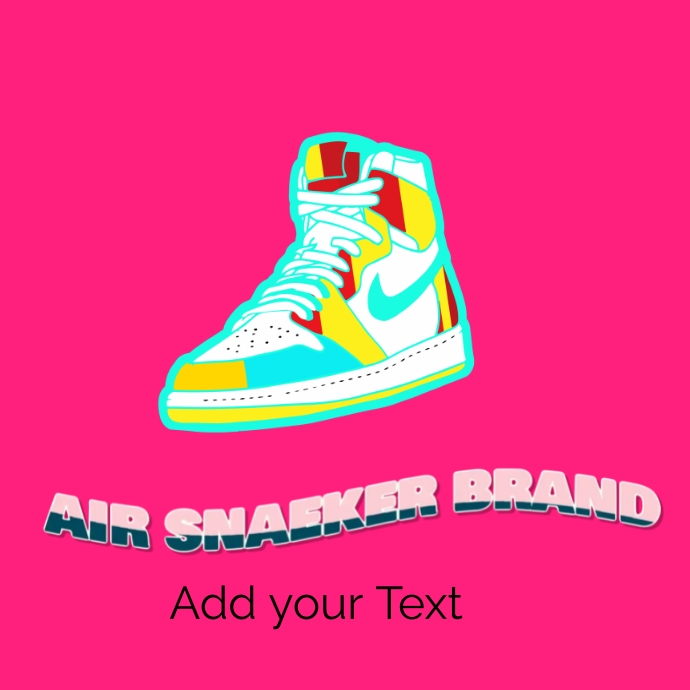 sneaker brand logo Template | PosterMyWall